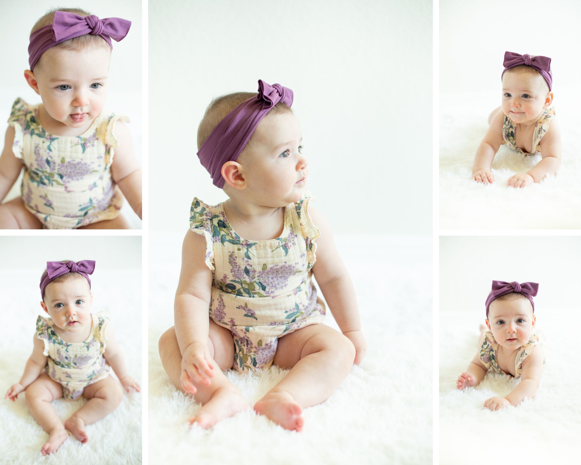 Olivia 6 Month Portraits | Grandview, Texas - Kasper Creations - Waco ...