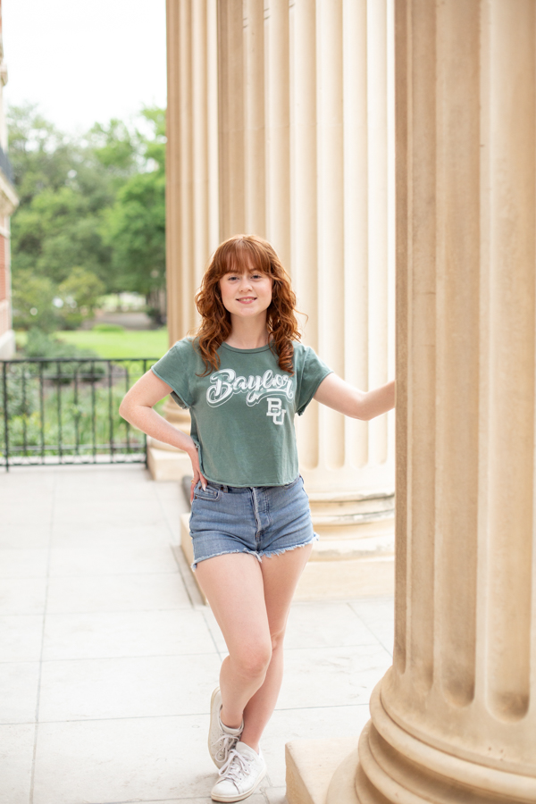 Waco Senior Photographer | Meagan | Baylor University - Kasper ...
